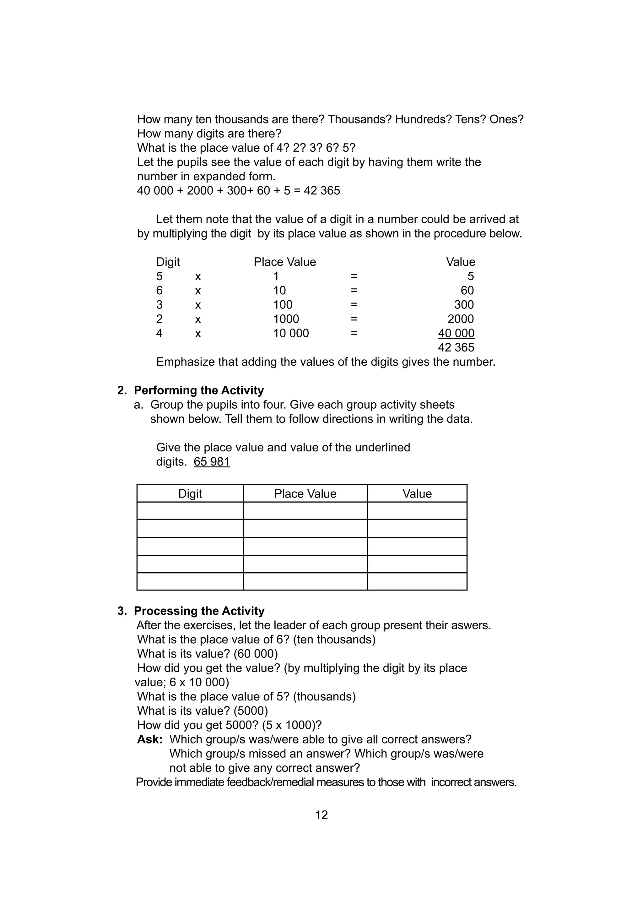 K TO 12 GRADE 4 TEACHER’S GUIDE IN MATHEMATICS (Q1-Q4) | PDF | Desktop ...