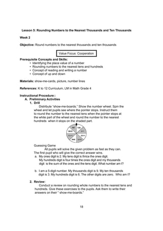 K TO 12 GRADE 4 TEACHER’S GUIDE IN MATHEMATICS (Q1-Q4) | PDF