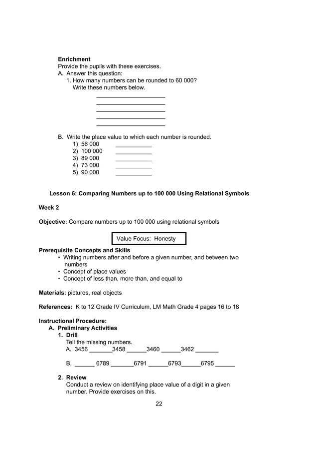 K TO 12 GRADE 4 TEACHER’S GUIDE IN MATHEMATICS (Q1-Q4) | PDF | Desktop ...