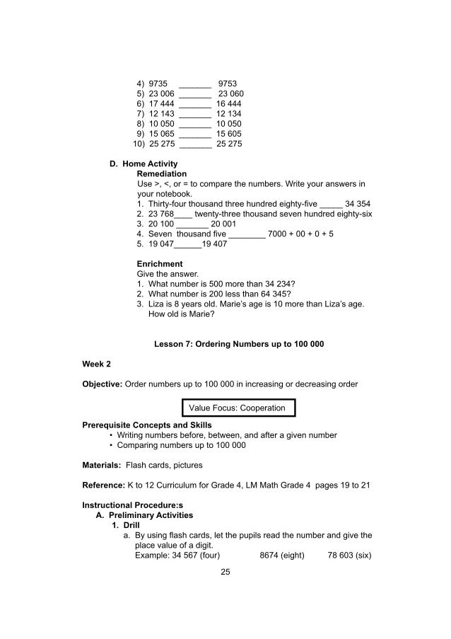 K TO 12 GRADE 4 TEACHER’S GUIDE IN MATHEMATICS (Q1-Q4)