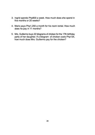 K TO 12 GRADE 4 LEARNER’S MATERIAL IN MATHEMATICS (Q1-Q4) | PDF