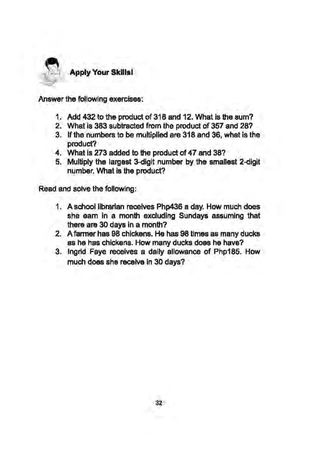 K TO 12 GRADE 4 LEARNER’S MATERIAL IN MATHEMATICS (Q1-Q4) | PDF