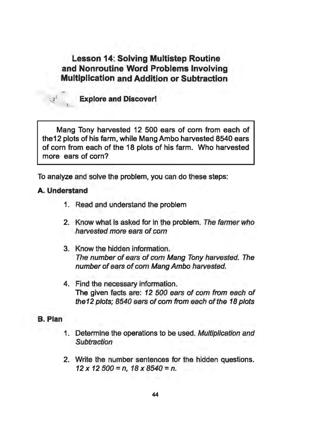K TO 12 GRADE 4 LEARNER’S MATERIAL IN MATHEMATICS (Q1-Q4) | PDF