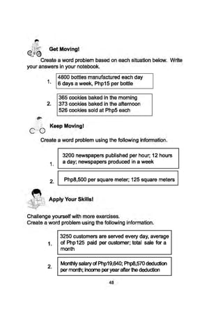K TO 12 GRADE 4 LEARNER’S MATERIAL IN MATHEMATICS (Q1-Q4) | PDF