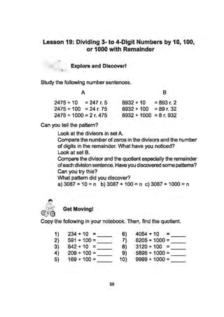 K TO 12 GRADE 4 LEARNER’S MATERIAL IN MATHEMATICS (Q1-Q4) | PDF