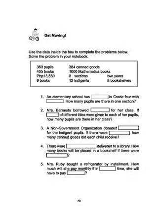 K TO 12 GRADE 4 LEARNER’S MATERIAL IN MATHEMATICS (Q1-Q4) | PDF