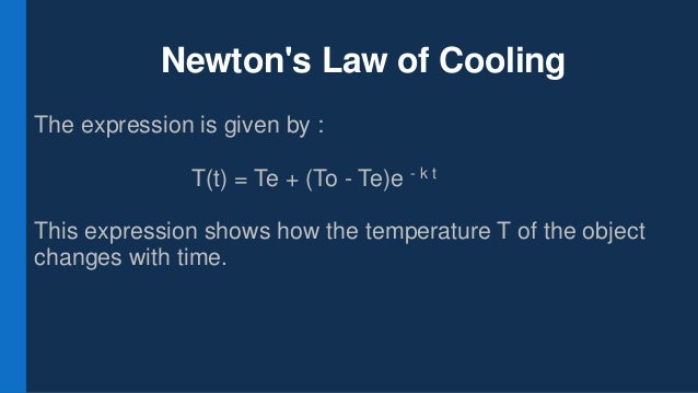 Application Of Differential Equation In Real Life