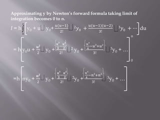 General Quadrature Equation | PPTX