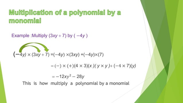 Multiplication of algebraic expressions | PPSX | Computing | Technology & Computing