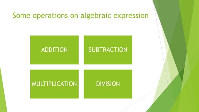 Multiplication of algebraic expressions | PPSX | Computing | Technology ...