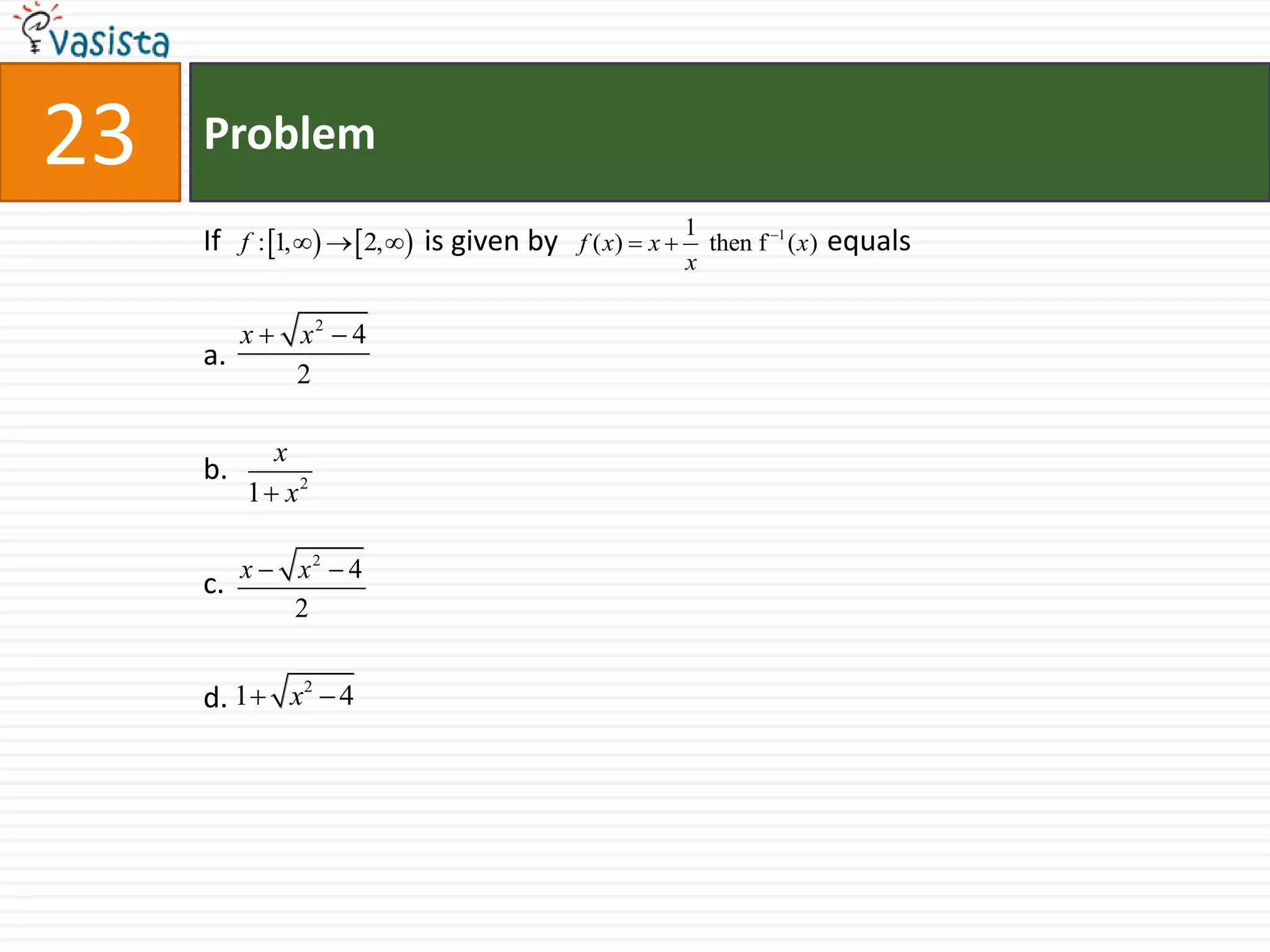 IIT JEE Mathematics 2001 | PPTX