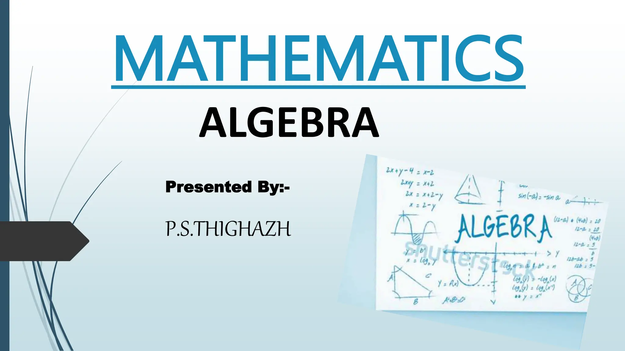 Algebra introduction given MATHEMATICS.pptx