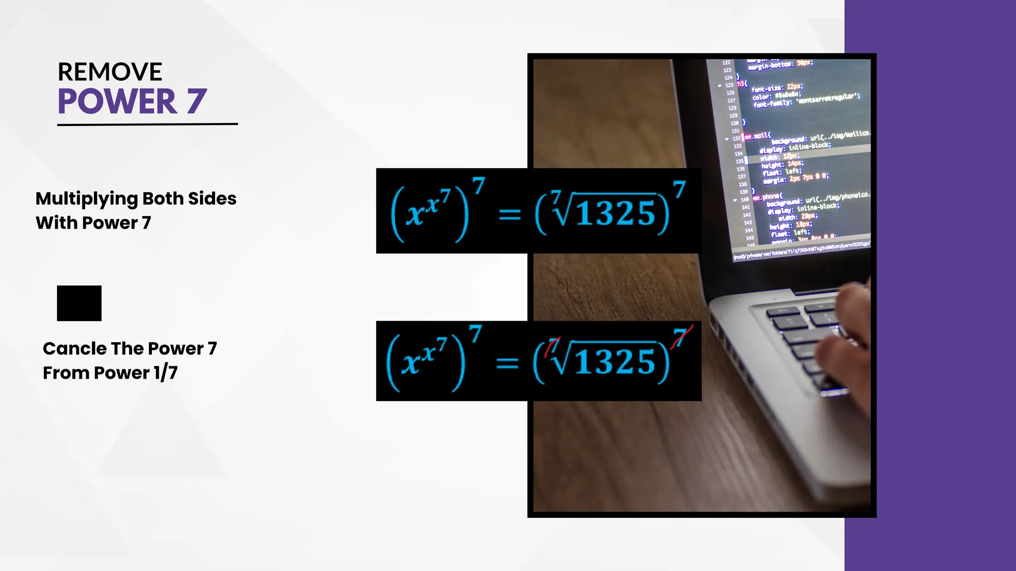 How To Solve A Multi Exponent Question | PPT