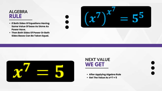 How To Solve A Multi Exponent Question | PPT