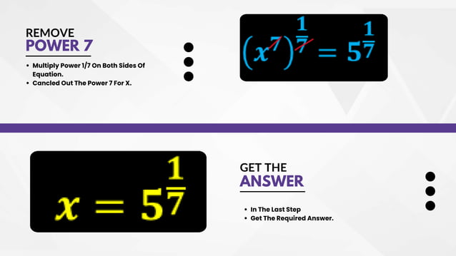 How To Solve A Multi Exponent Question | PPT