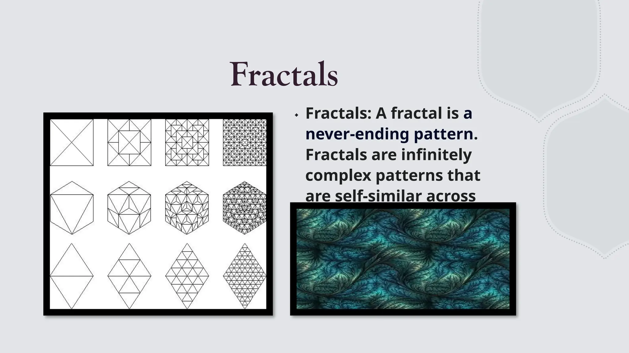 Maths pattern and Pattern of textiles in India | PPT