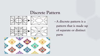 Maths pattern and Pattern of textiles in India | PPT