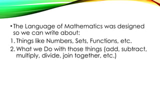 Mathematics-as-a-Language Mathematics-as-a-LanguageMathematics-as-a ...