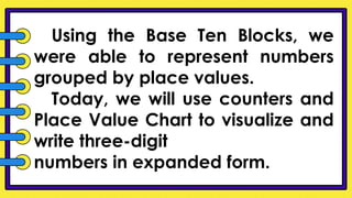 NLC Mathematics Grade Two Lesson Three | PPT