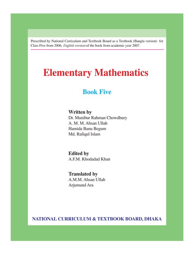 Mathematics mathematics elementary | PDF | Education