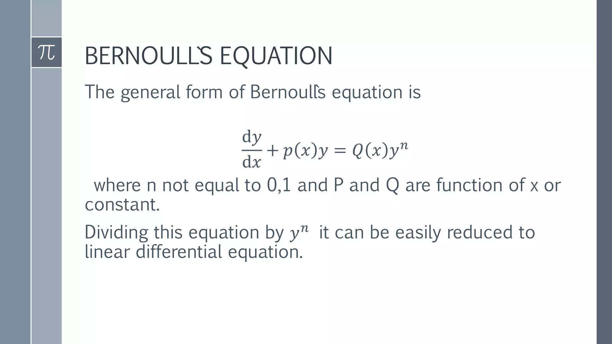 Differential Equation and Linear Differential Equation (Mathematics) | PPTX