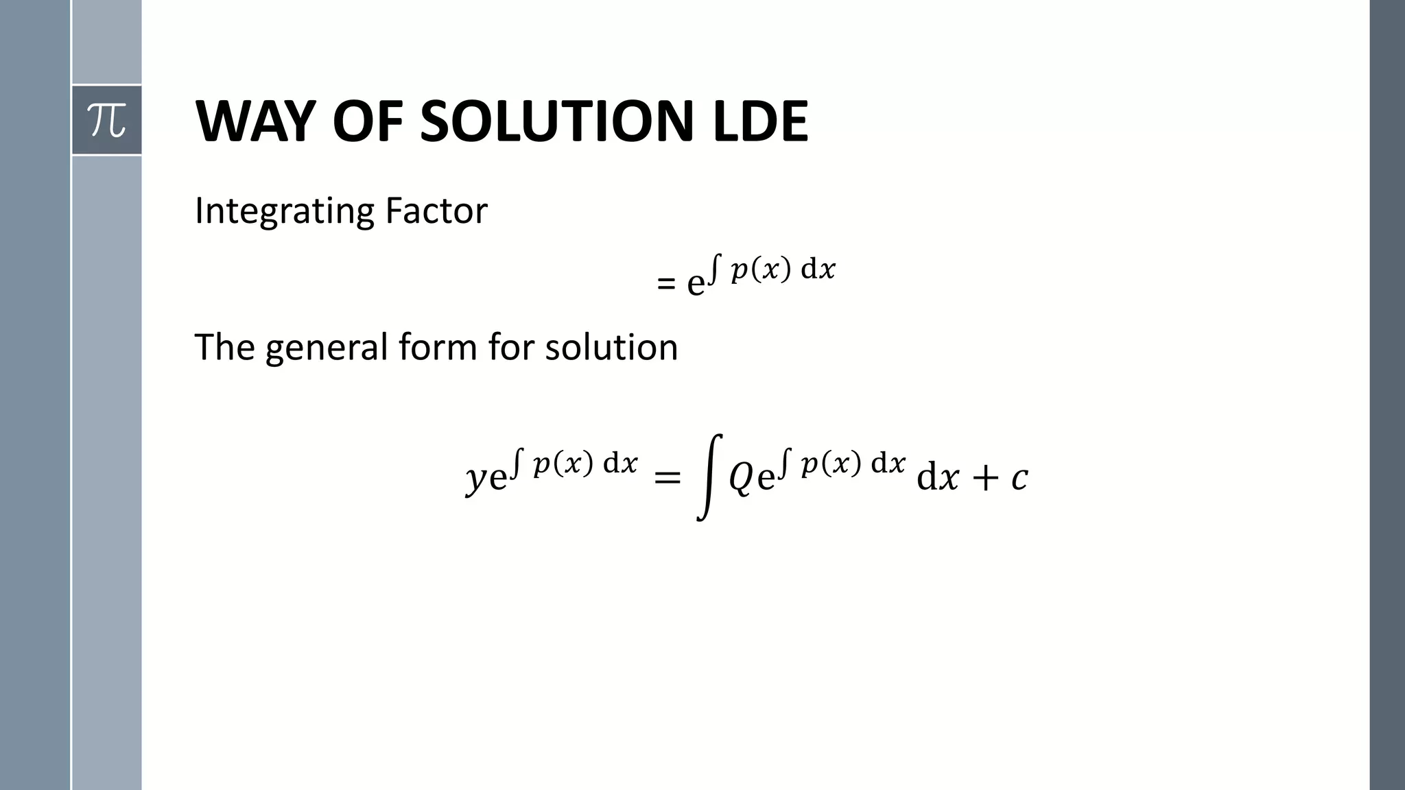 Differential Equation and Linear Differential Equation (Mathematics) | PPTX