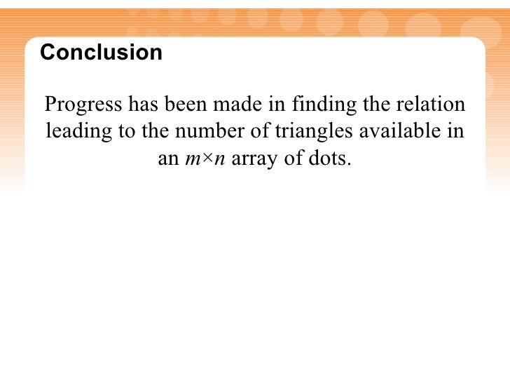 Mathematics Project Slides
