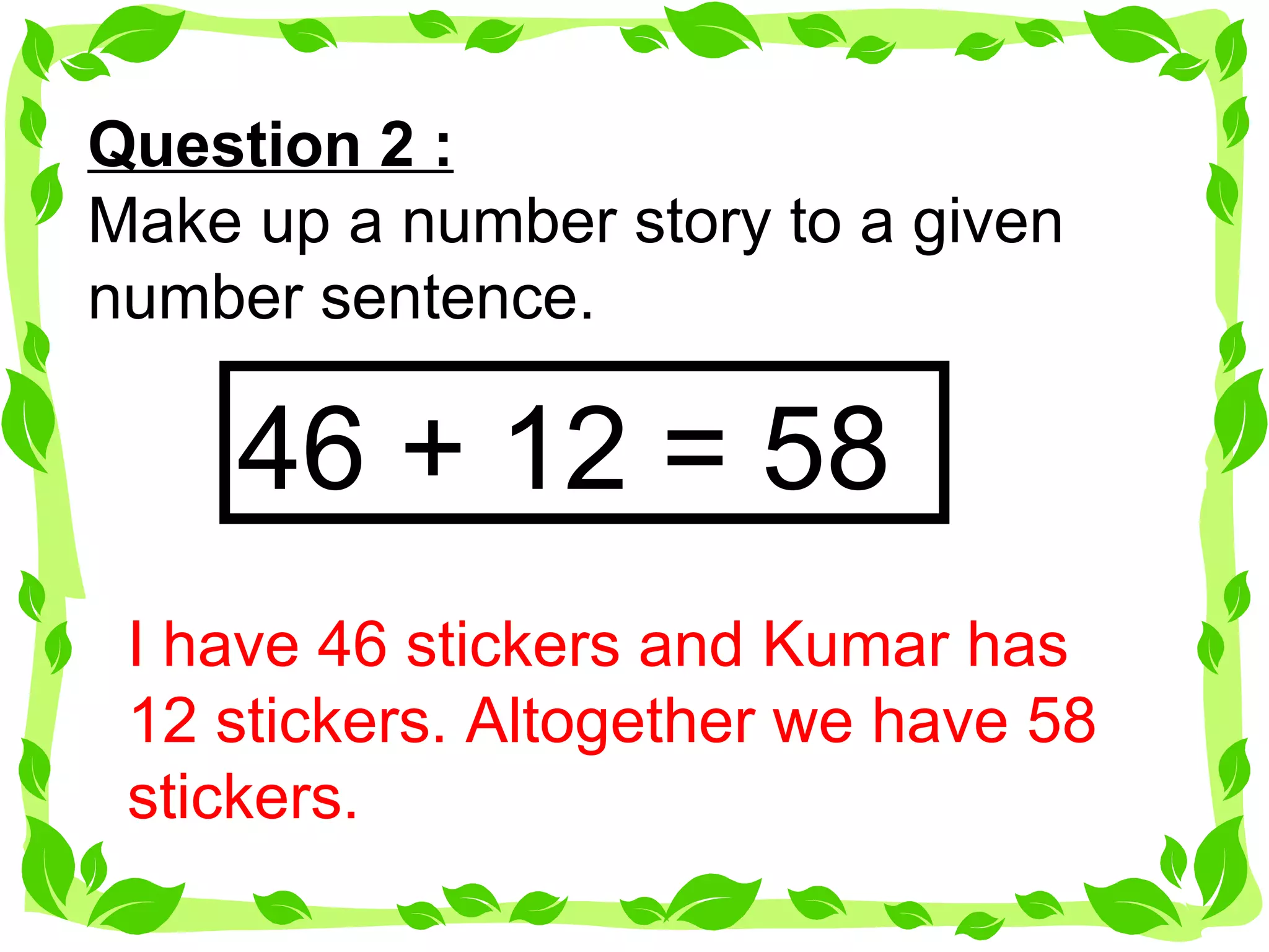 Mathematics unknown numbers | PPT