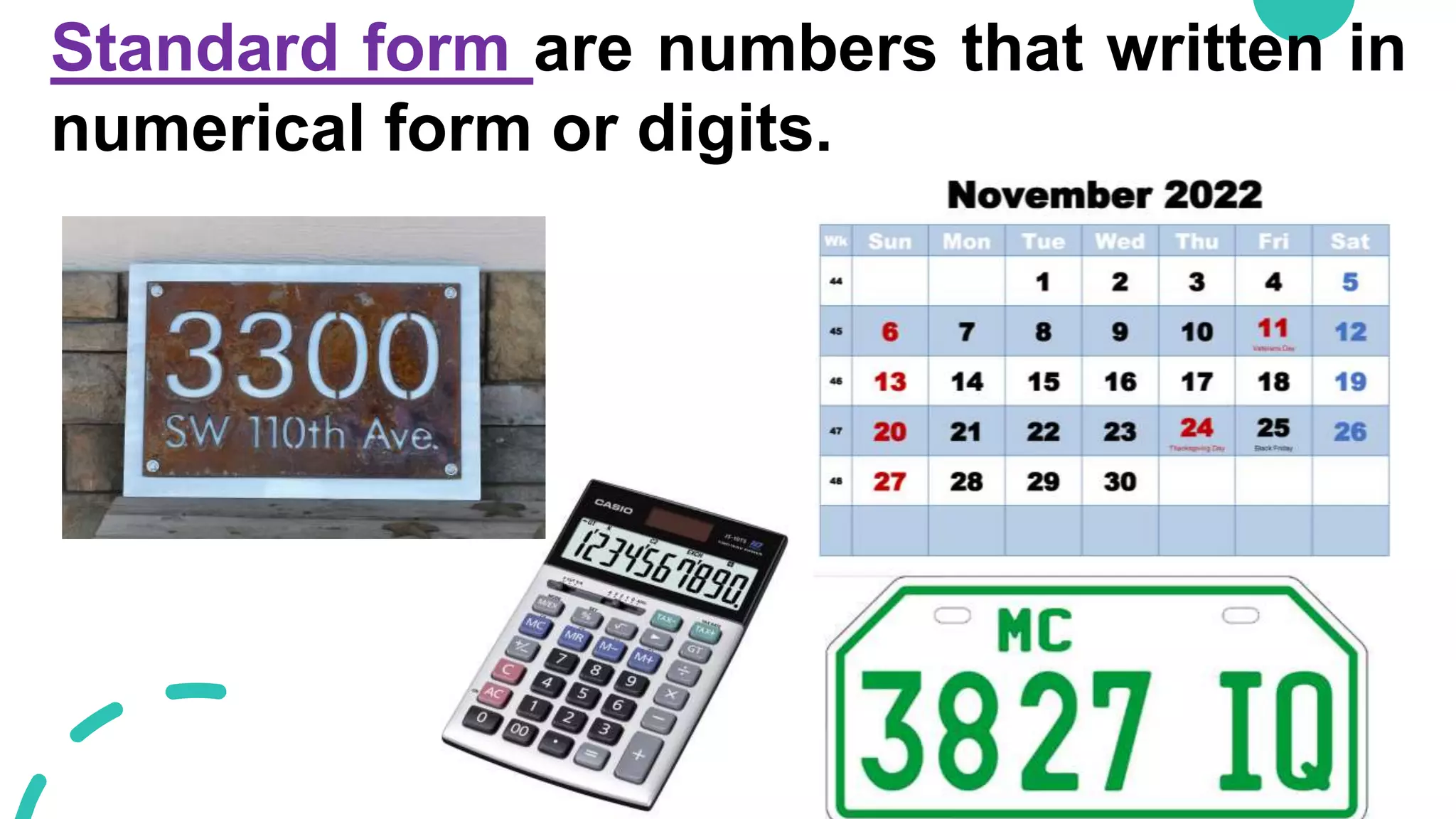Mathematics-Writing numbers in standdard and word form.pptx