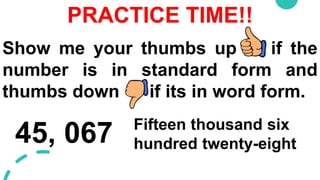 Mathematics-Writing numbers in standdard and word form.pptx
