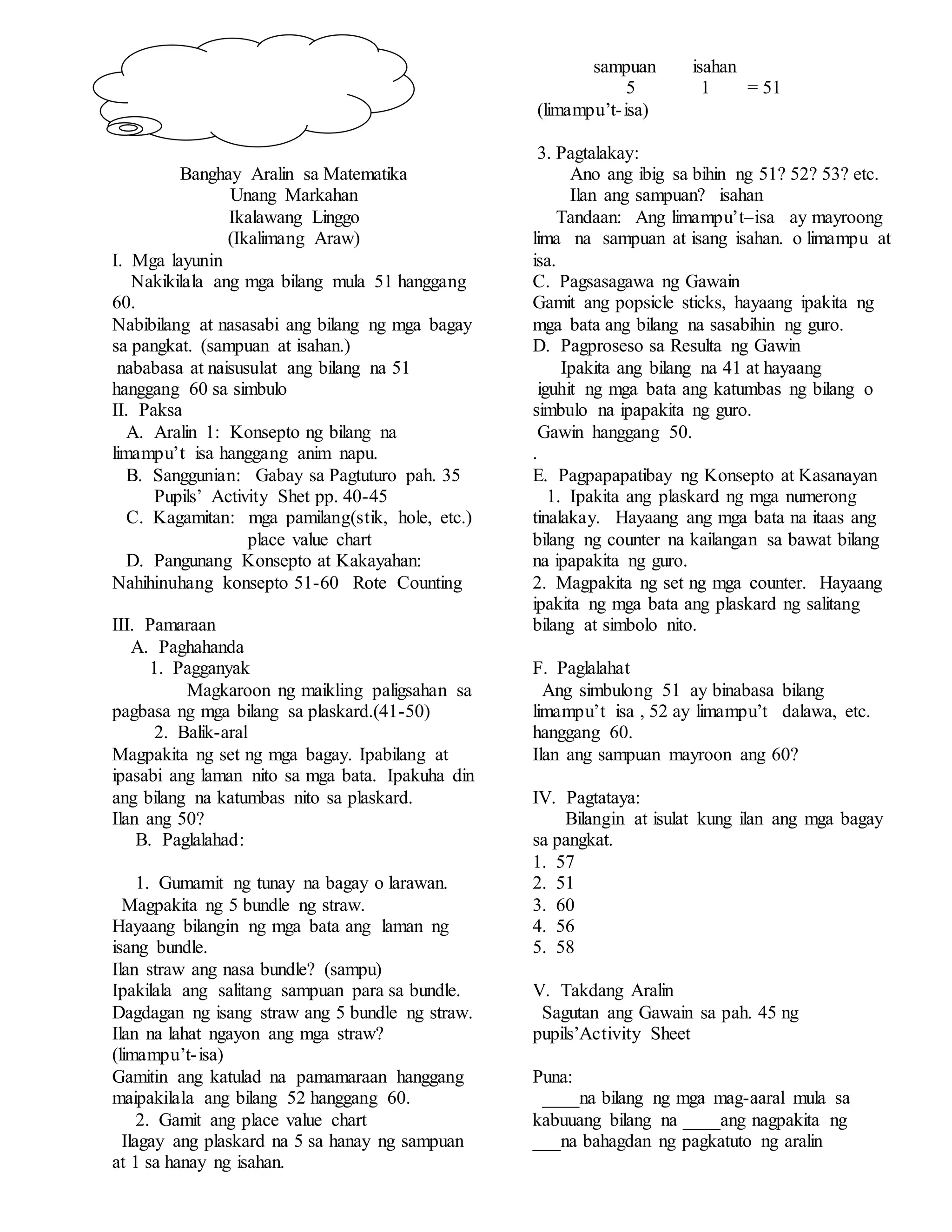 Mathematics 1 semi detailed lp | DOCX