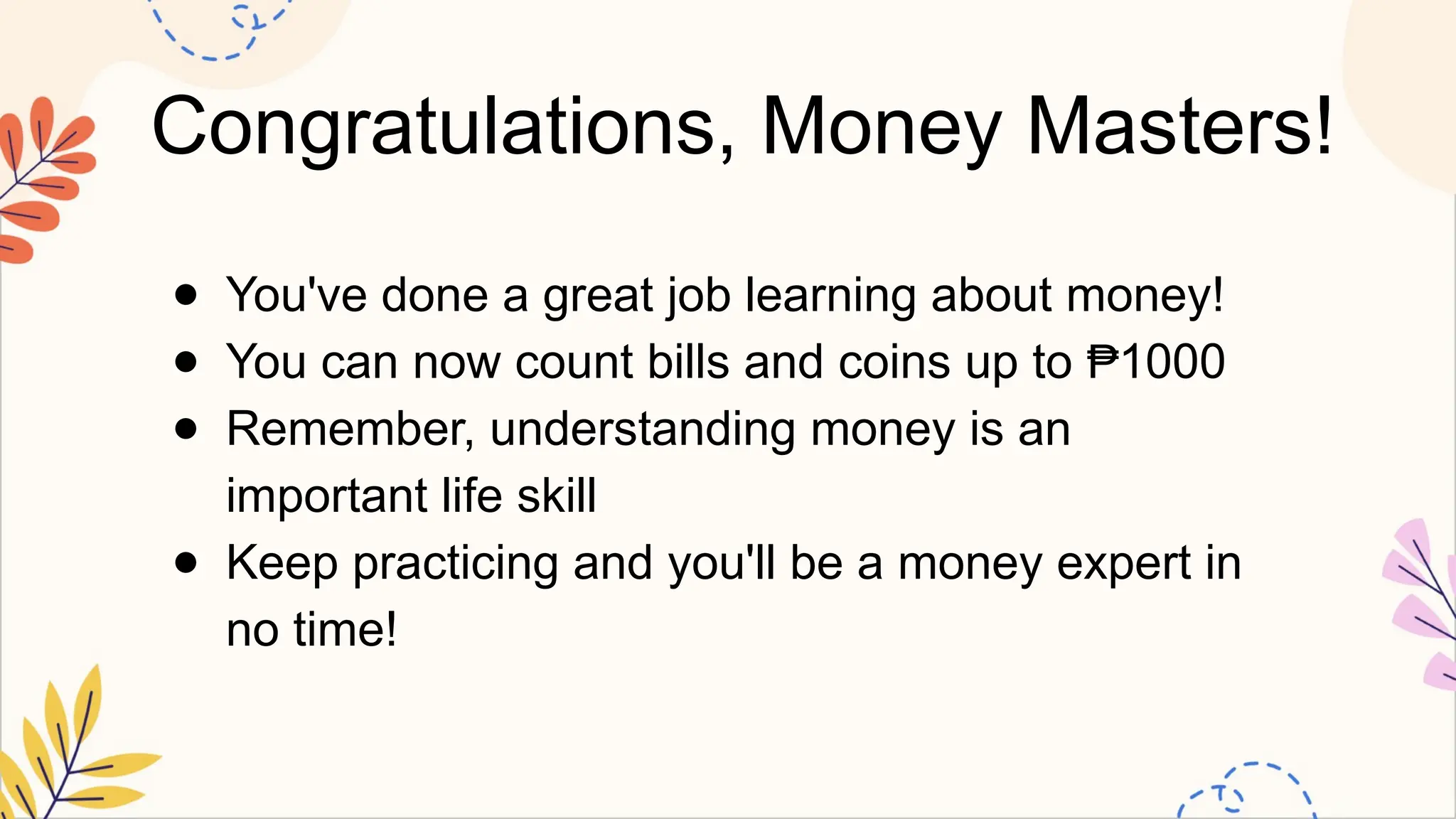 MATHEMATICS2 Q2 1 determine and write the value of a number of bills, .pptx