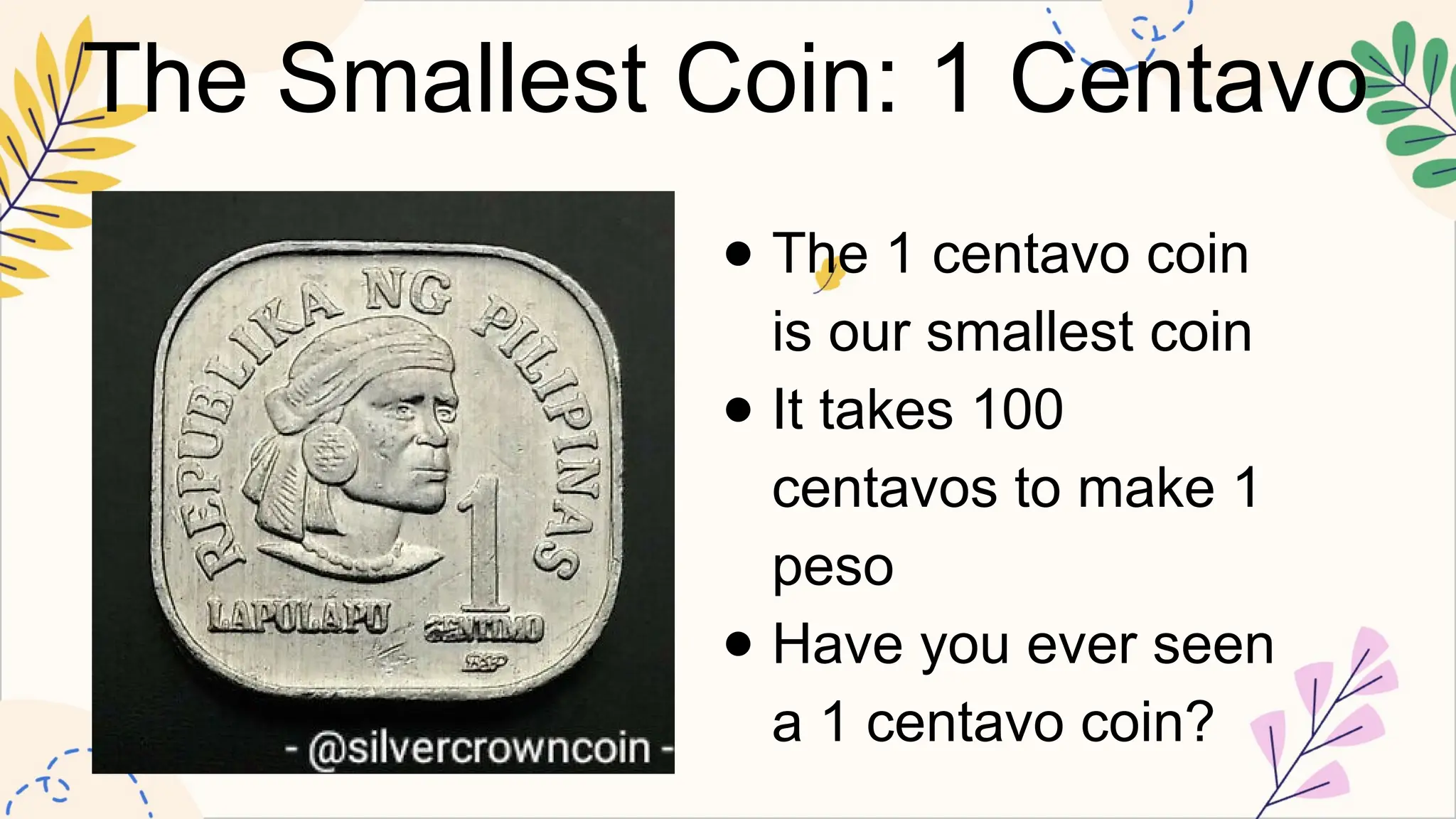 MATHEMATICS2 Q2 2 compare the values of different denominations of peso ...