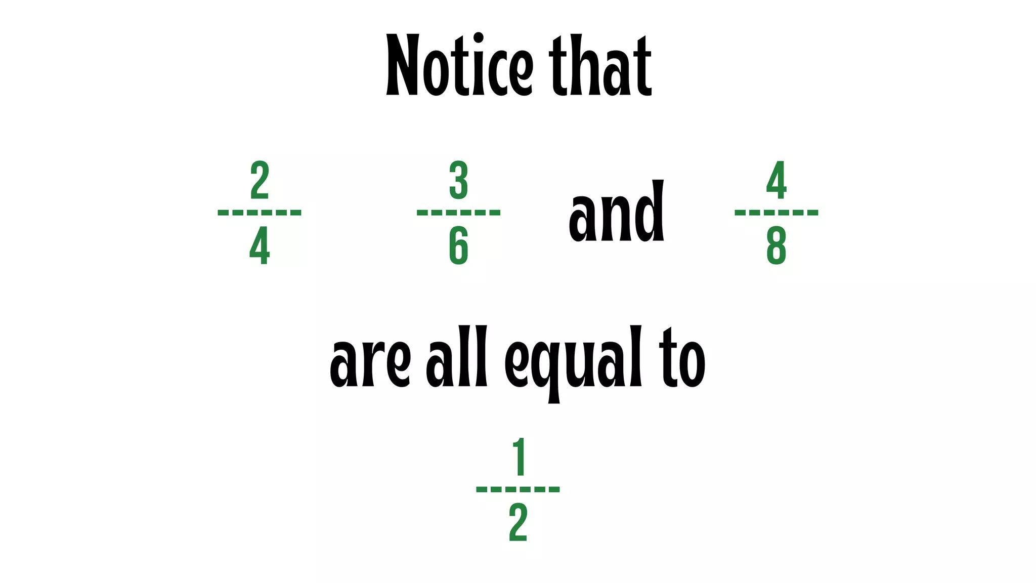 MATHEMATICS 4 - FRACTIONS - PART III - CHANGING FRACTIONS TO LOWEST ...