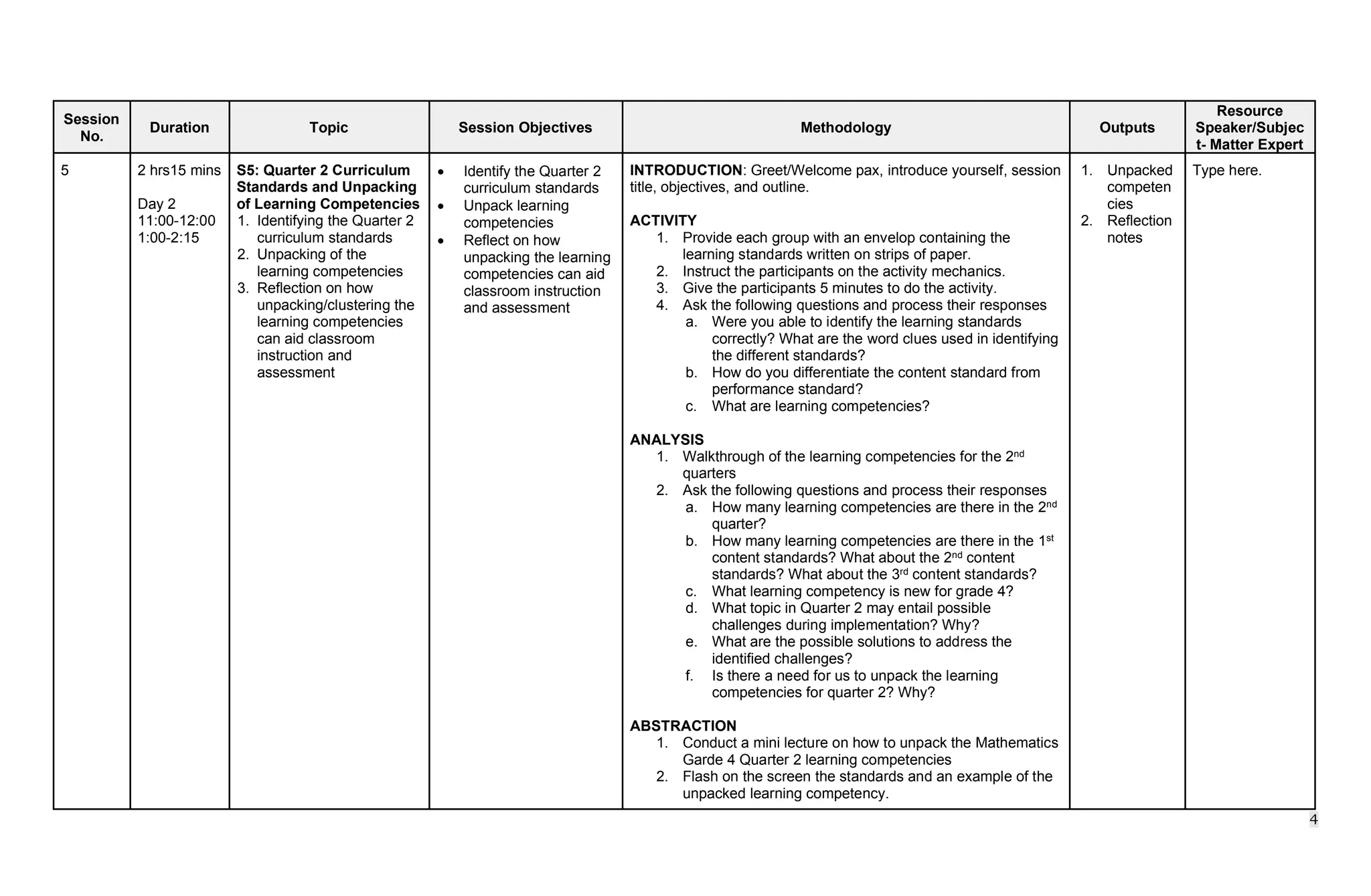 Mathematics 4 and 7 PD Design.pdf 1234567890 | PPT