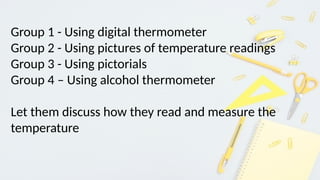 MATHEMATICS 5 PPT Q4 W6 - Reads and Measure Temperature Using ...