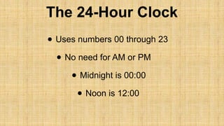 MATHEMATICS5 Q1 2 convert 12-hour.pptxMATHEMATICS5 Q1 1 Describing a 12 ...