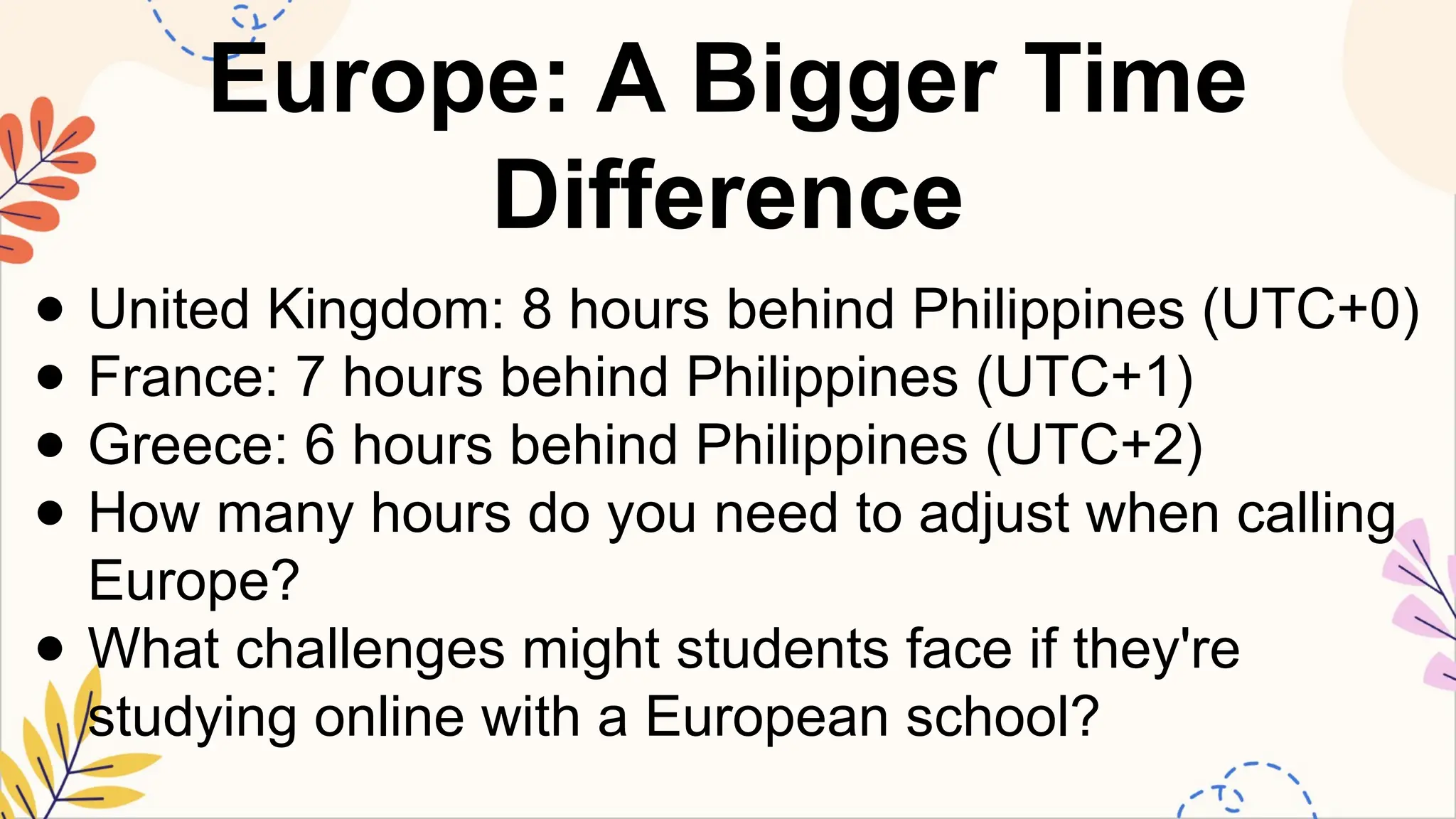 MATHEMATICS5 Q1 4 compare the time in different world time zones to the ...