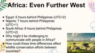 MATHEMATICS5 Q1 4 compare the time in different world time zones to the ...