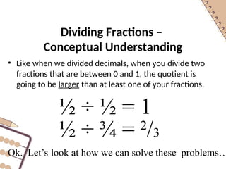 MATHEMATICS5 Q1 8.1 Dividing Fractions Using Models.ppt