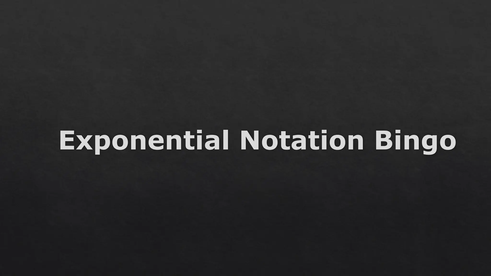 Mathematics 6 - Giving the value of an Exponential Notation | PPTX