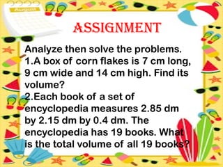 MATHEMATICS 6 PPT Q4 - Solves Routine And Non-Routine Problems ...