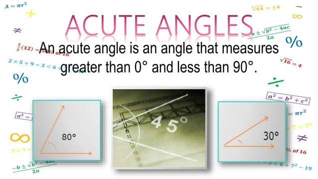 Mathematics 7: Angles (naming, types and how to measure them) | PPTX