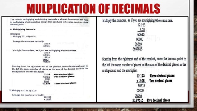 MATHEMATICS 7 Q1 - M6 OPERATION ON RATIONAL NUMBERS.pptx | Physics ...
