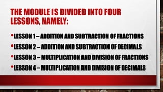 MATHEMATICS 7 Q1 - M6 OPERATION ON RATIONAL NUMBERS.pptx