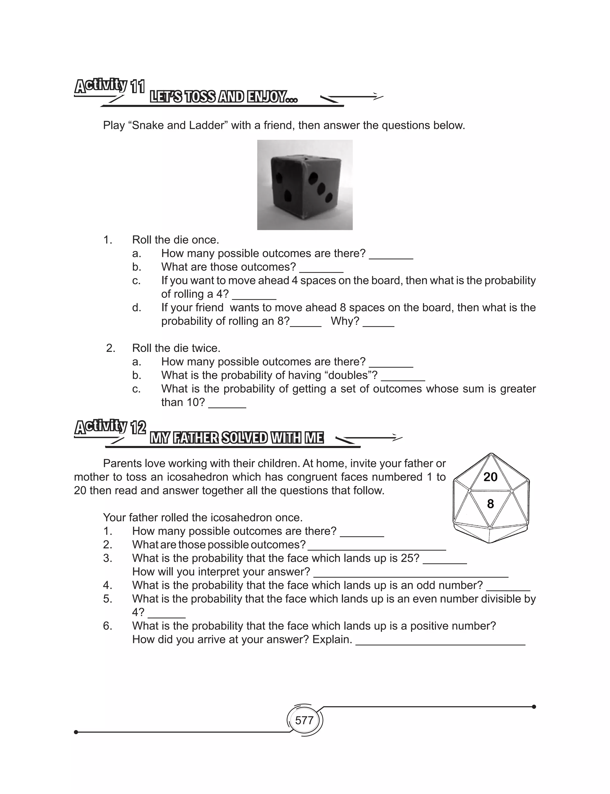 Mathematics 8 Basic Concepts of Probability | PDF
