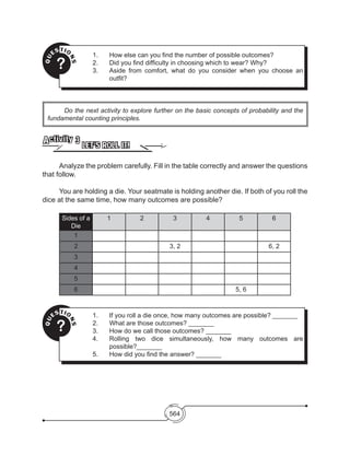 Mathematics 8 Basic Concepts of Probability | PDF