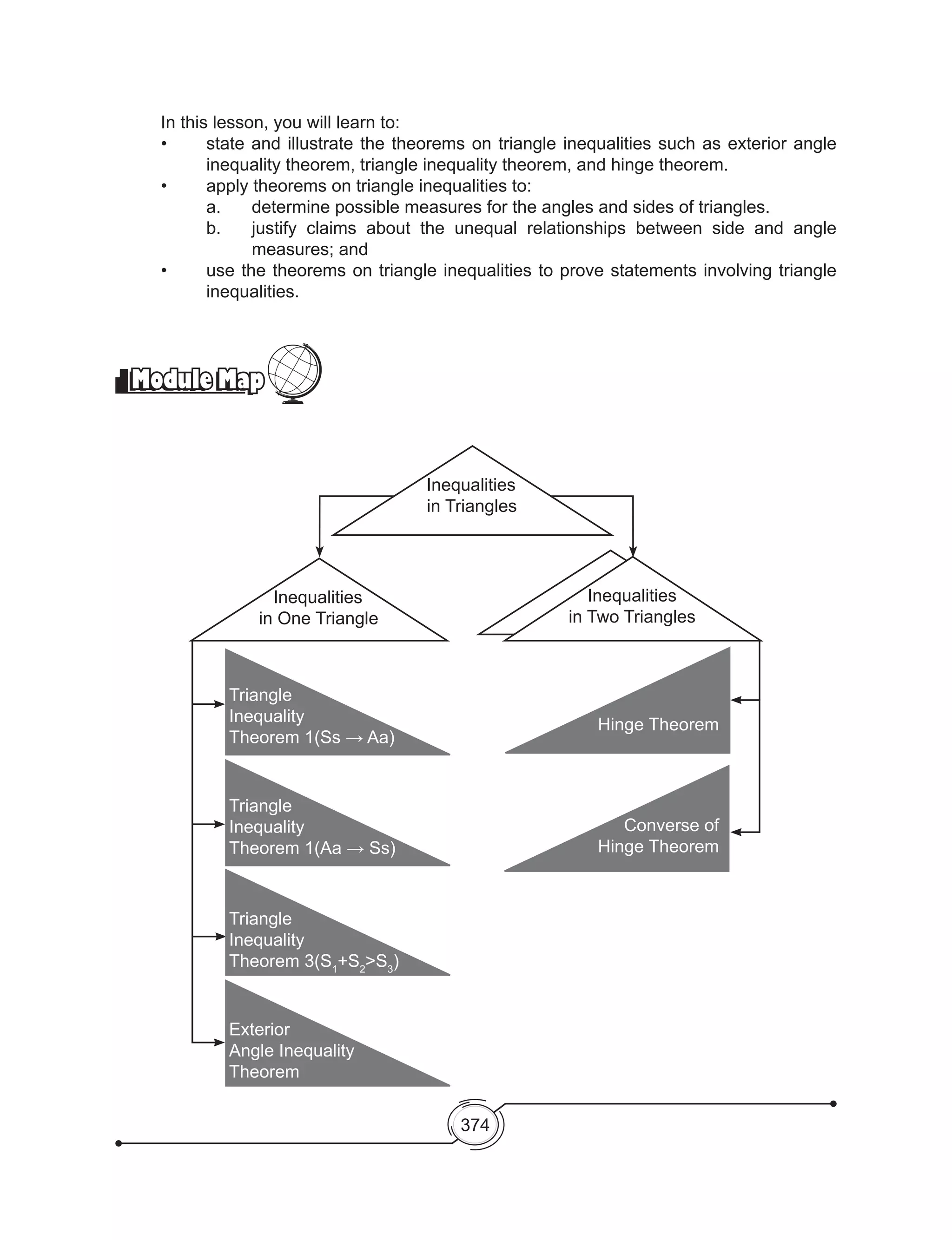 Mathematics 8 Triangle Inequality | PDF