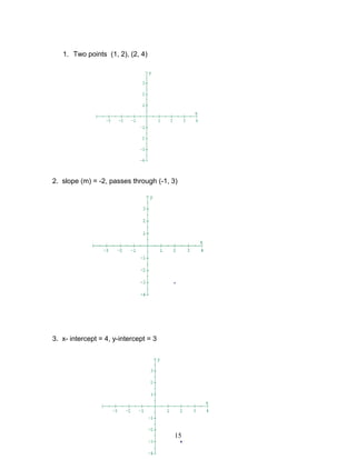 Mathematics 8 Linear Functions | DOC