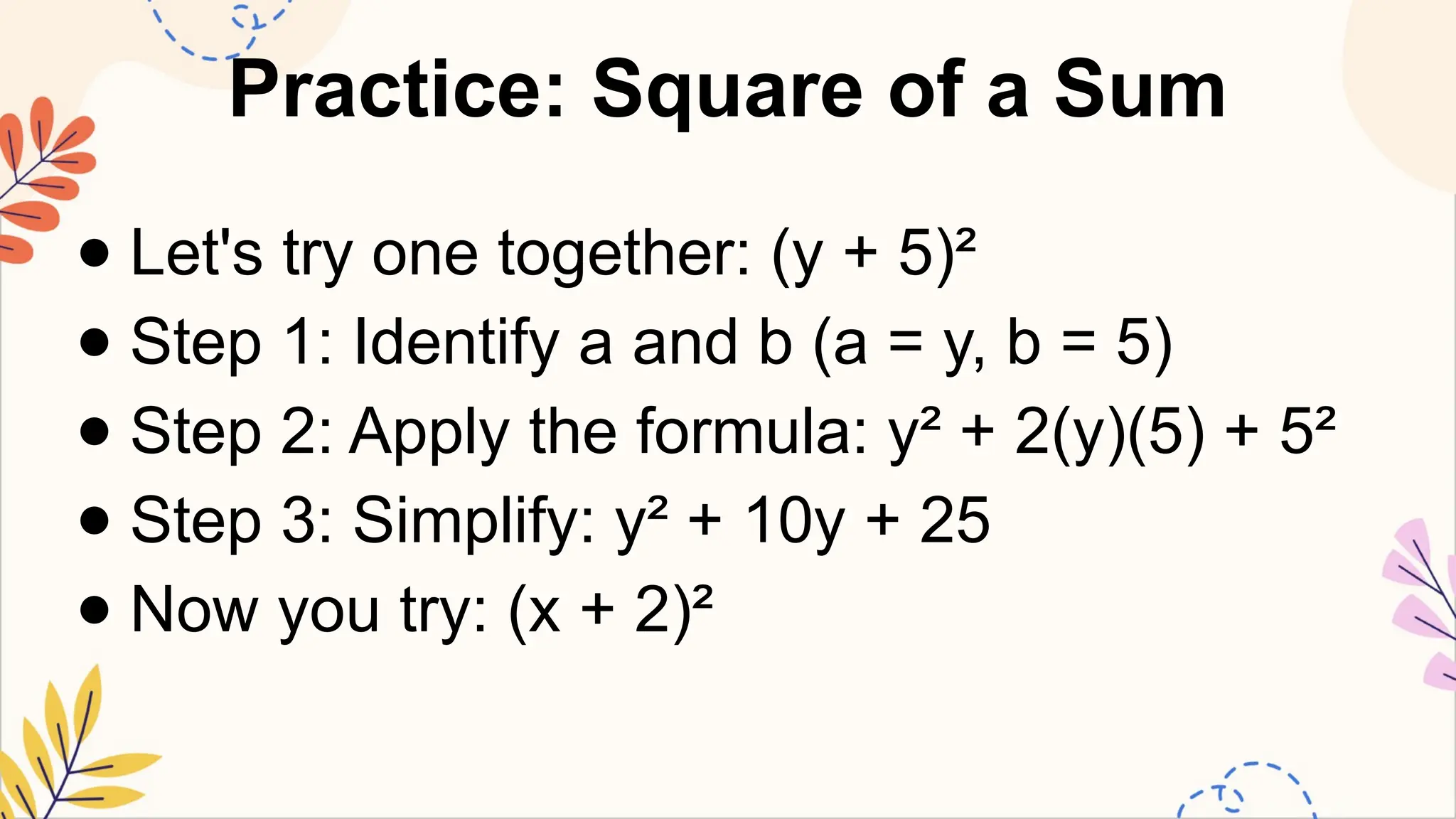 MATHEMATICS8 Q1 7. use special product patterns to multiply binomials.pptx